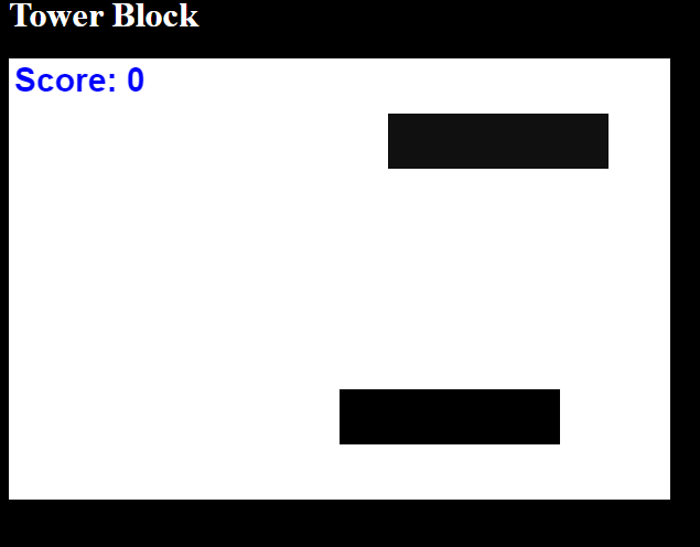 Simple Tower Block Game In Javascript Free Source Code Sourcecodester